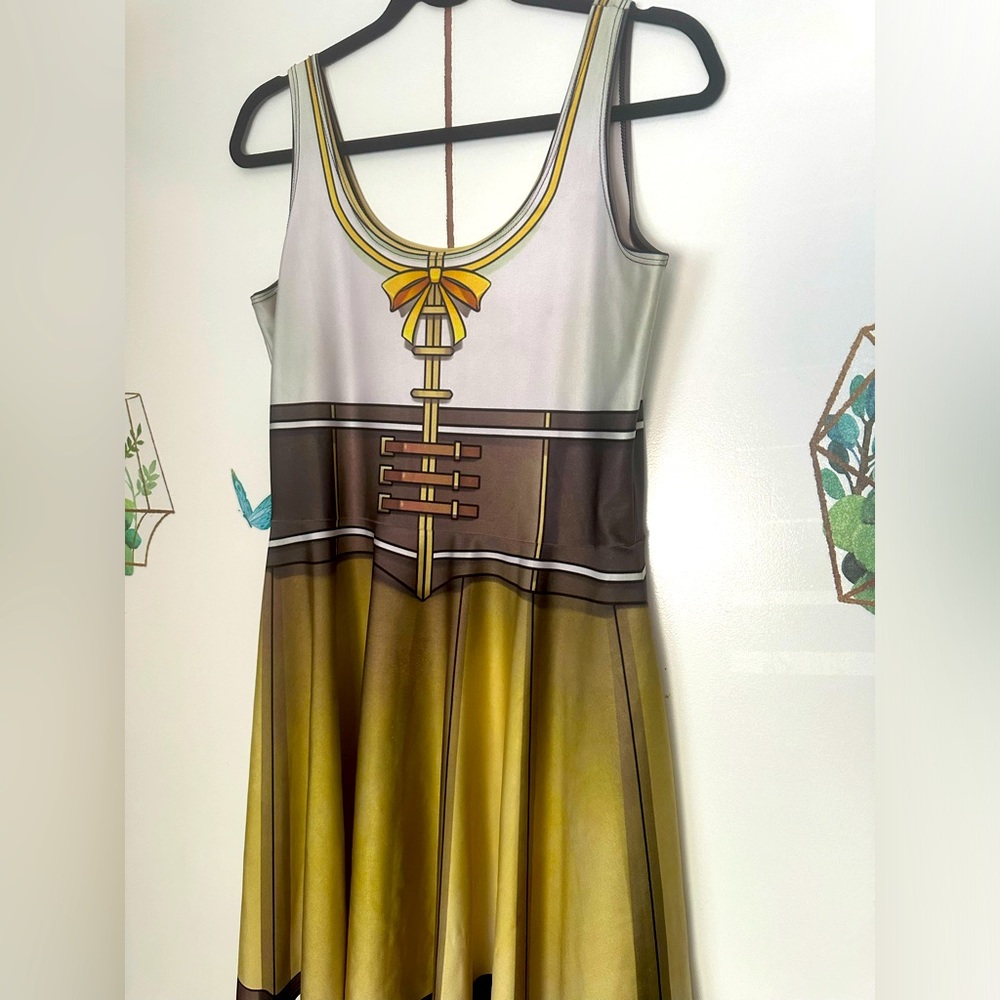 Mami Tomoe Cosplay Skater Dress - Living Dead Clothing - Gem